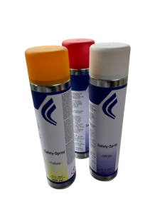 SAFETY-SPRAY (red, white & yellow) - markeringsspray kopen? Alco ...